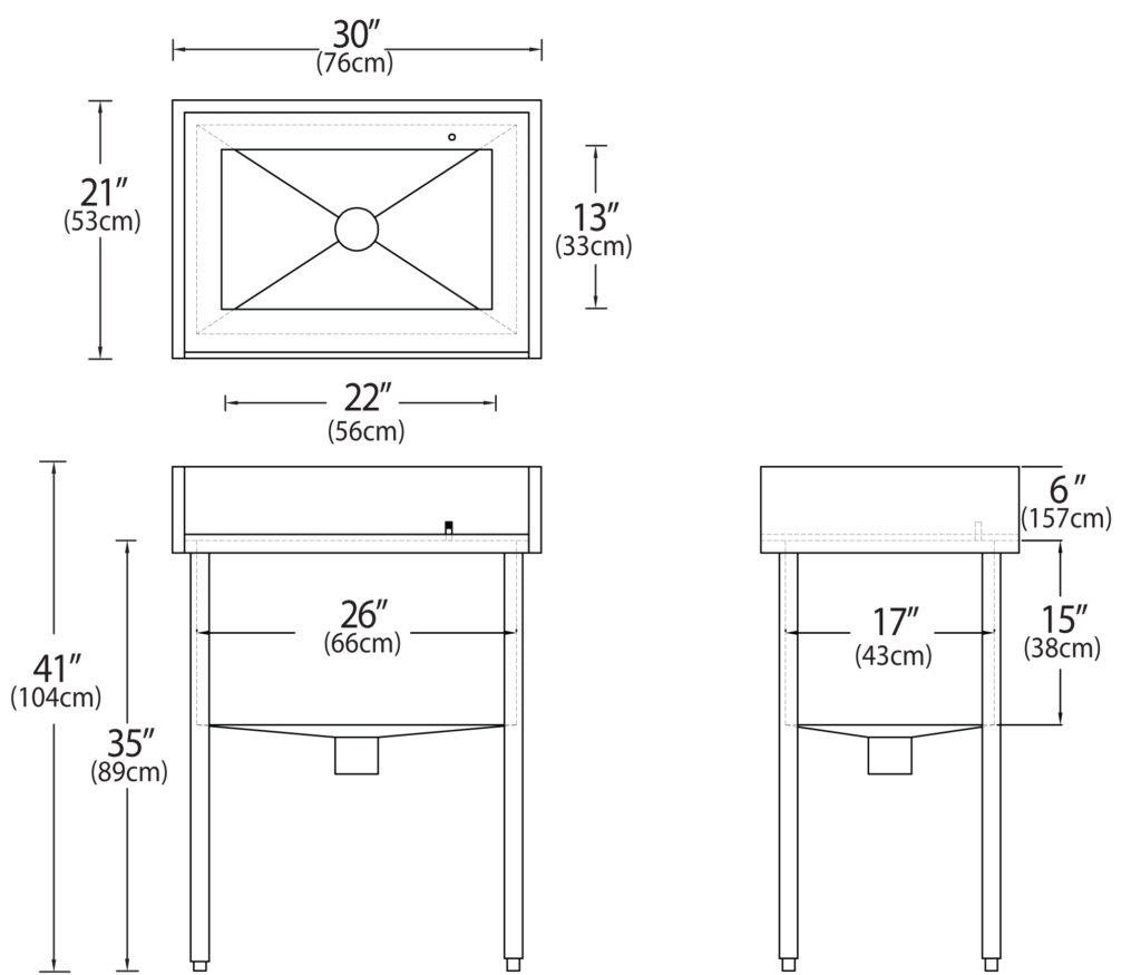 Sewage Sampling Sinks – Novanni Stainless Inc.